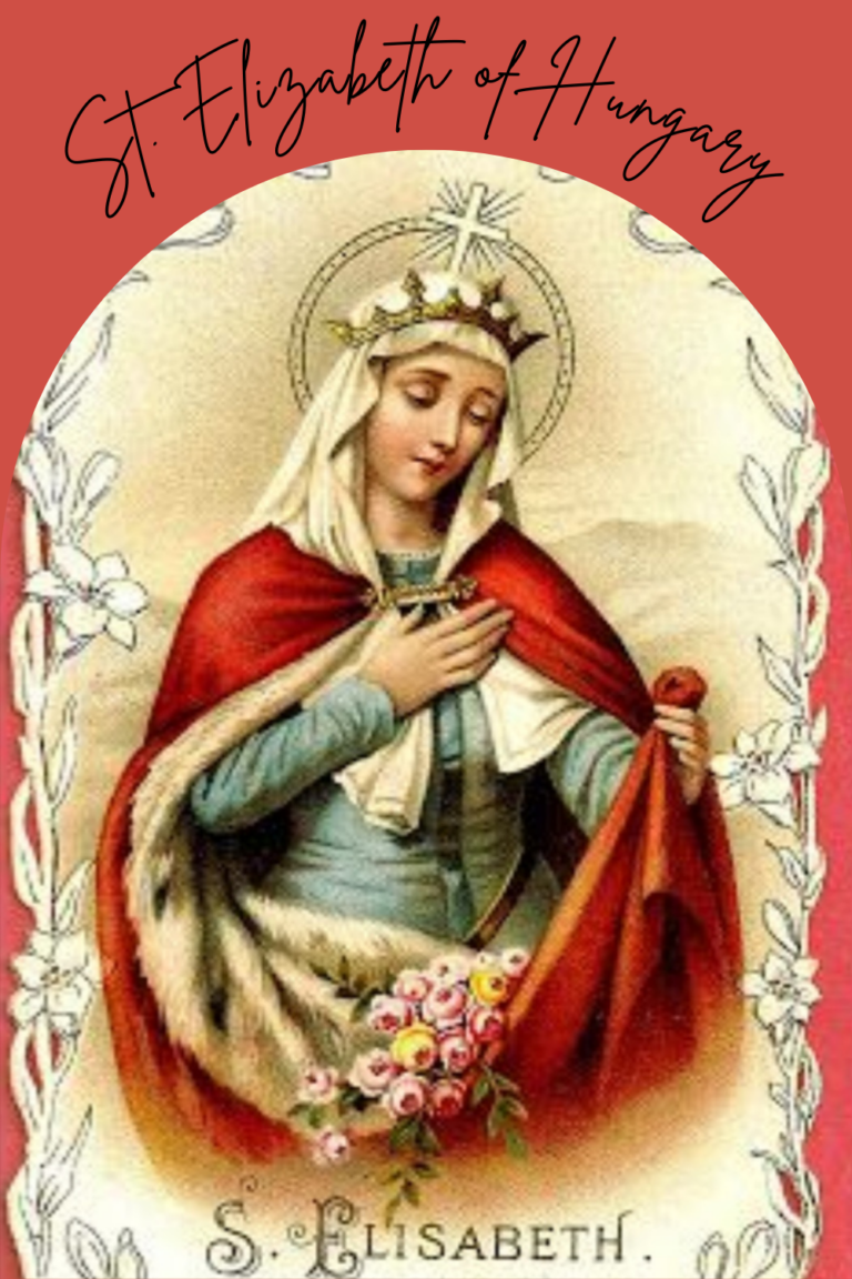 St. Elizabeth of Hungary - Homemaking with the Saints